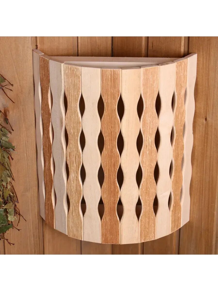 Абажур для бани "Косичка День и ночь"