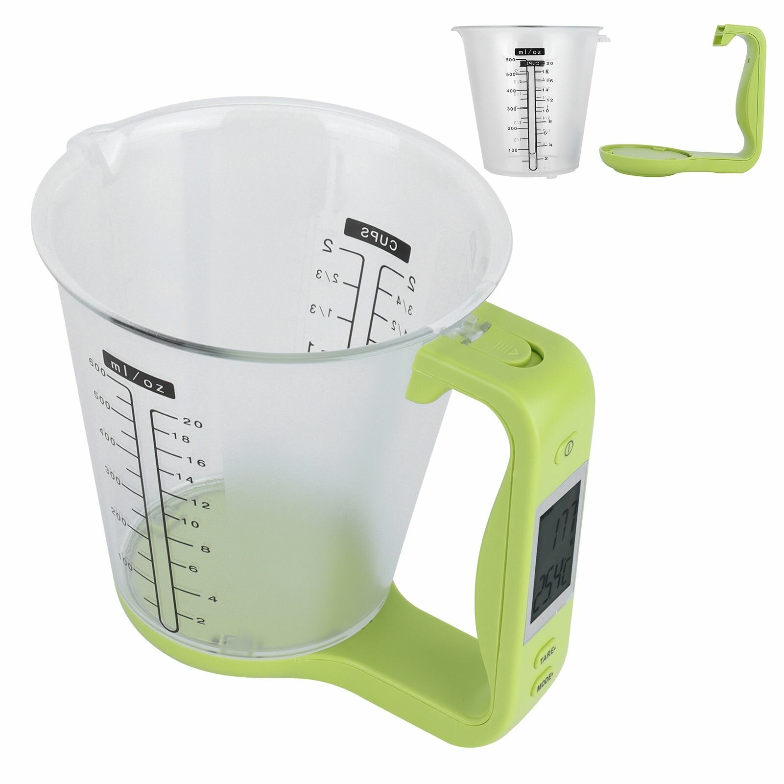 TYC01 Электронный мерный стакан 1000 г 0,1 г Точность Съемный автоматический мерный стакан для кухни