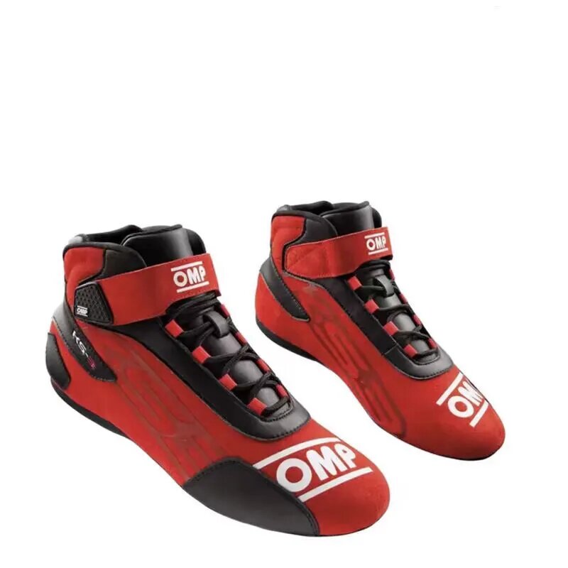 Профессиональная обувь для гоночных автомобилей OP, кожаная гоночная обувь для картинга, спортивная обувь для дрифта, оборудование, мотоциклетная обувь 42, Красный, op4