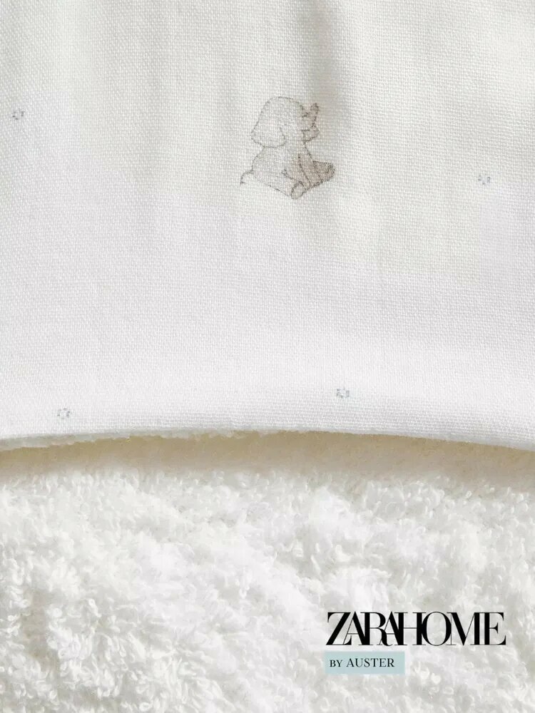 ZARA HOME Полотенце детское с капюшоном 80x80 см,