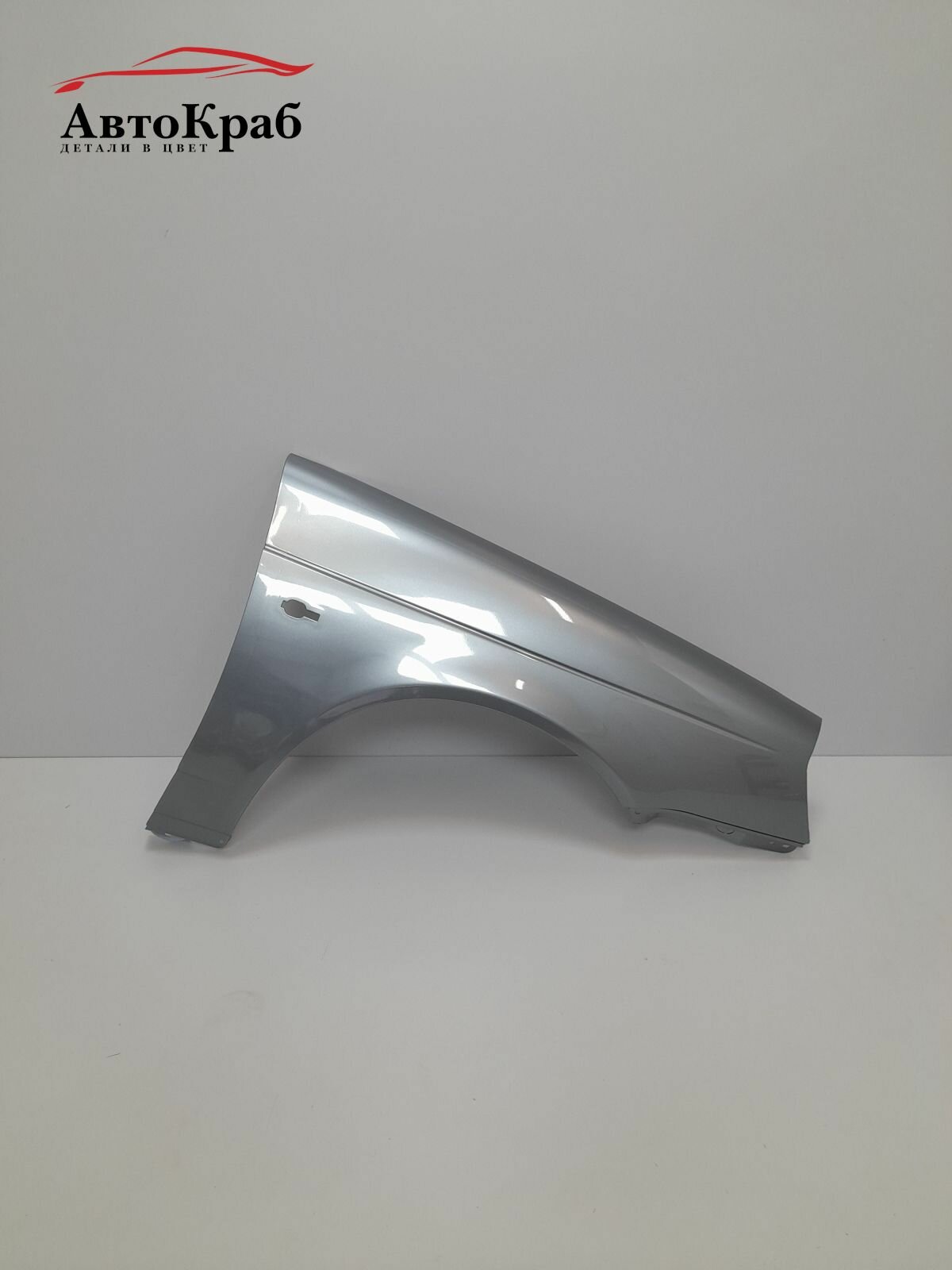 Крыло переднее правое пластиковое в цвет для Лада Приора 2007 - 2018 г. 630 - кварц
