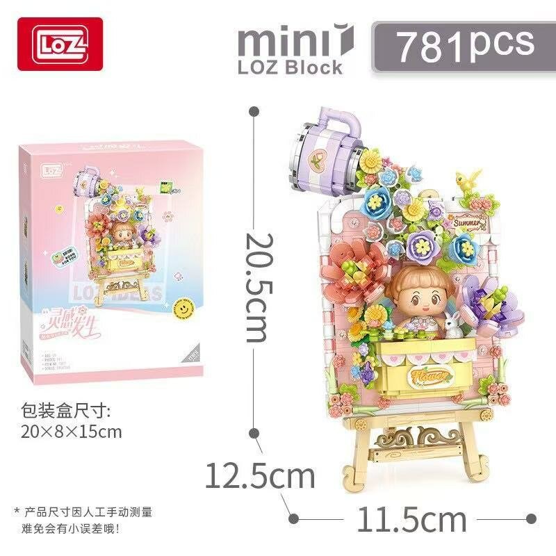 Конструктор Loz1288 Классический Набор Для Рисования, Строительный Блок, Сборка, Игрушка В Подарок