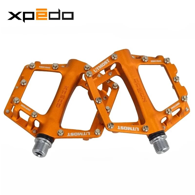 Wellgo Xpedo XMX16AC педали для велосипеда Оранжевый, Cr-mo Gold