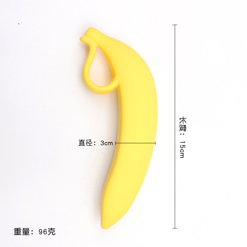 Женская палочка для массажа точки G, палочка для пениса в форме банана, анальная пробка, вибрирующее яйцо, SM-игрушки,
