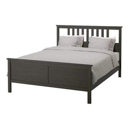 Каркас кровати, черно-коричневый 180×200 СМ IKEA HEMNES хемнэс 503.691.42