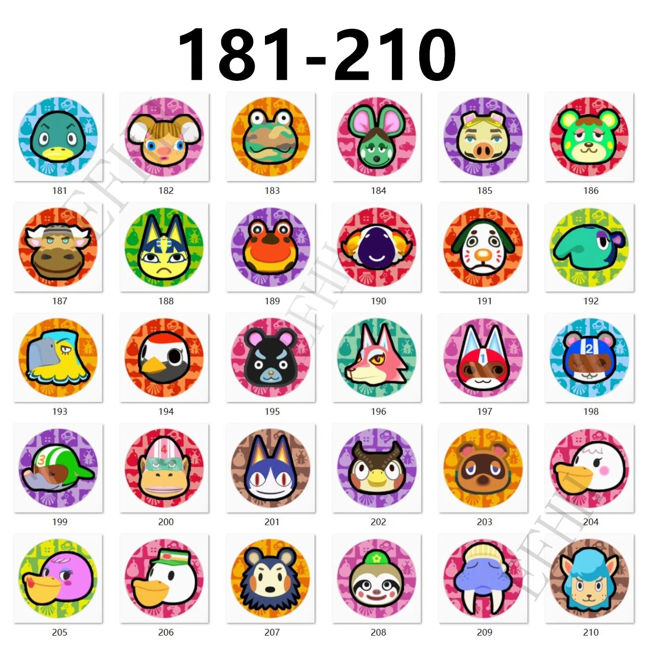 Коллекционные карты Animal Crossing: New Horizons EFHH 188 Ankha