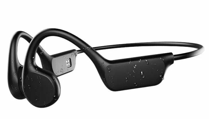 Наушники беспроводные с микрофоном, Bluetooth, USB Type-C, черный