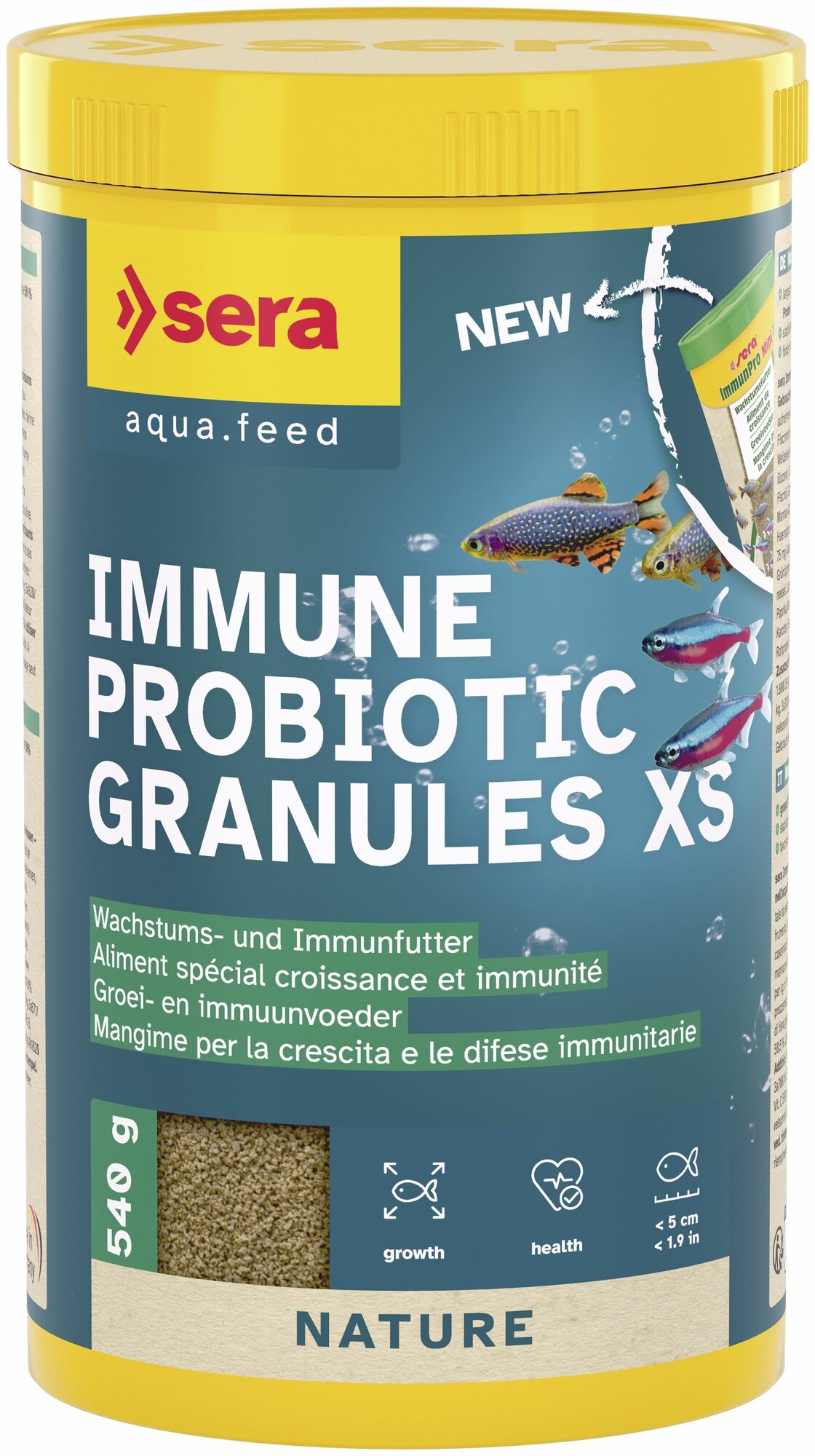 Корм для рыб Sera Immune Probiotic Granules XS, 1000ml