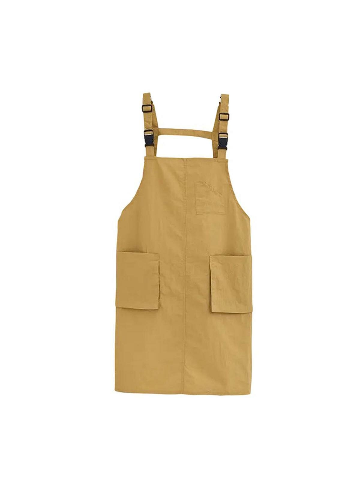 Водонепроницаемый фартук для женщин, длинный передник для огорода и рукоделия