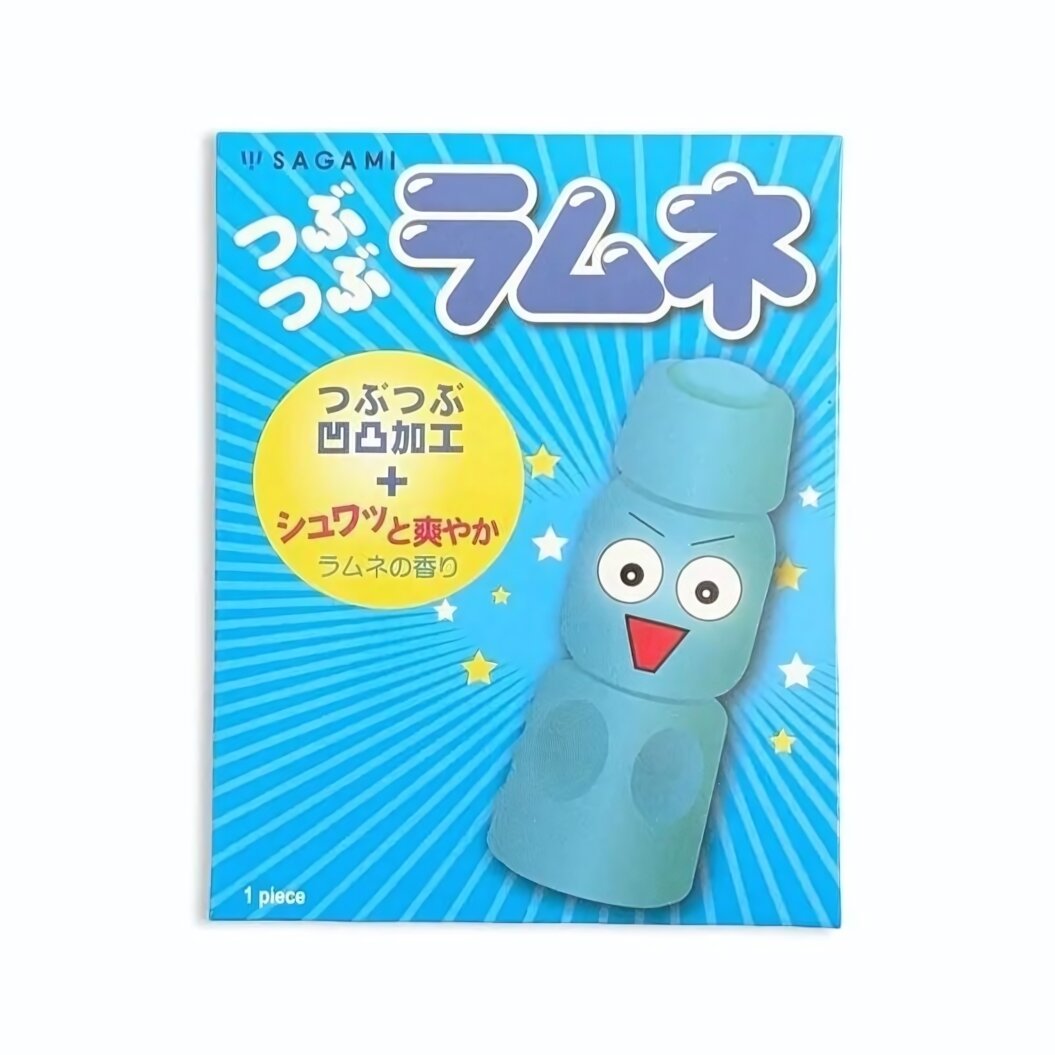 Презерватив Sagami Studded Lemonade 1 шт, текстура и аромат лимонада