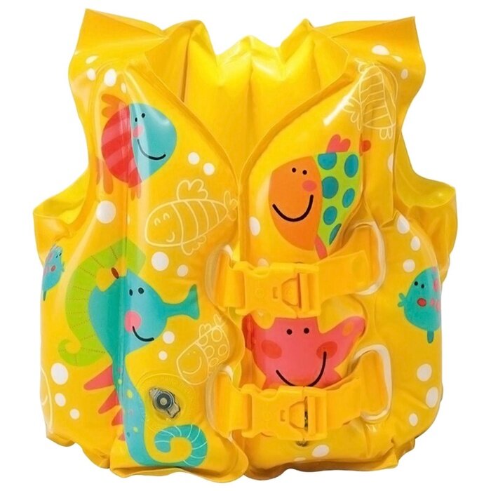 Жилет надувной «Рыбки», 41×30 см, от 3-5 лет, 59661NP INTEX