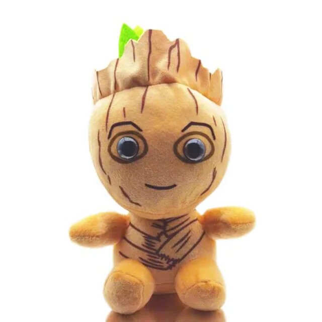 Мягкая игрушка-паук из серии Marvel Superheroes, 20 см, версия Q: Человек-паук, Железный человек, Капитан Америка, Грут, Халк, Веном. Мультяшные подарки для детей.