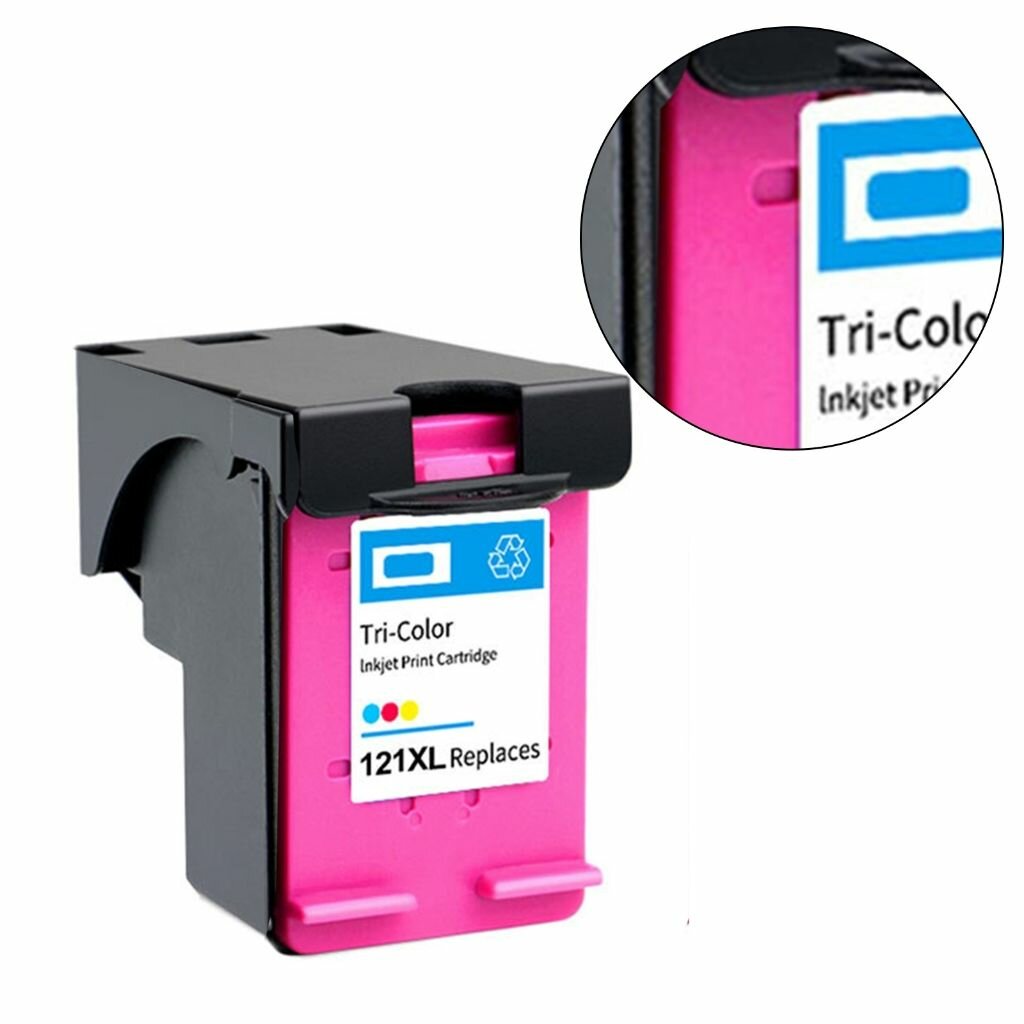 Картридж 121XL Черный и Цветной для HP Deskjet D2563 F4283 F2423 F2483