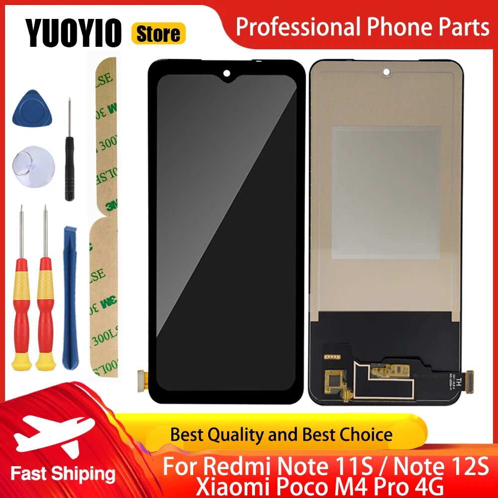 Сенсорный экран для Xiaomi Poco M4 Pro 4G Poco M6 Pro Poco X5 Poco F3 F4 Poco X3 Pro Poco M4 Pro 4G