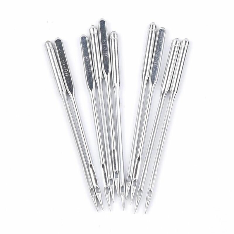 Иглы для швейных машин, домашние, универсальные, для ножных машин, 10 шт