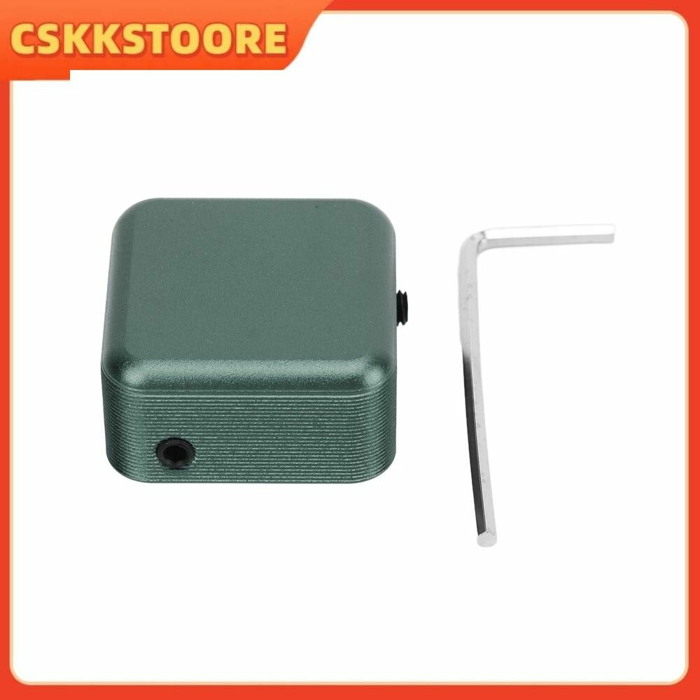 Магнитный Держатель Бильярдного Мела, Алюминиевый Сплав, Темно-Зеленый