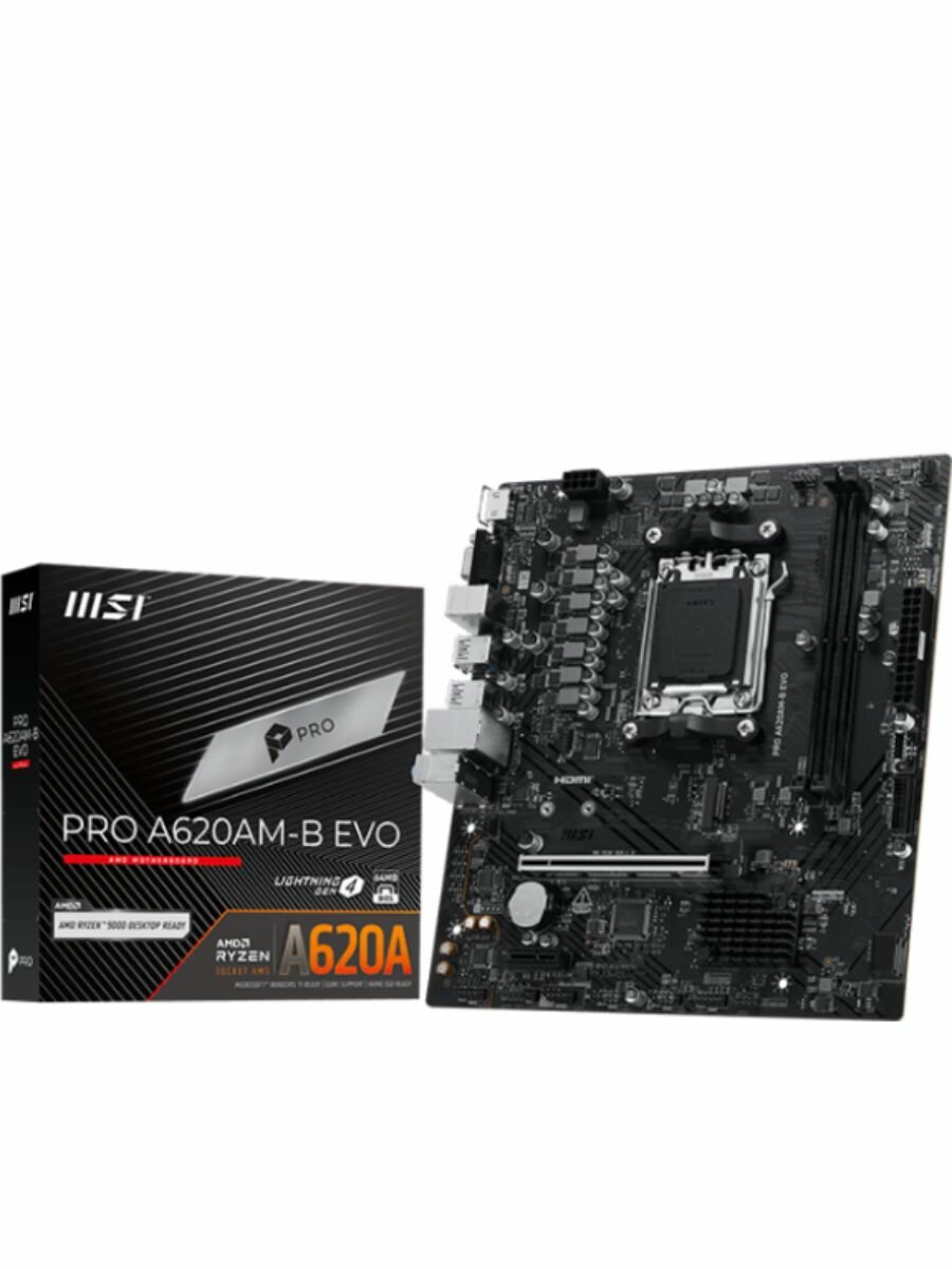 Материнская плата MSI PRO A620AM-B EVO