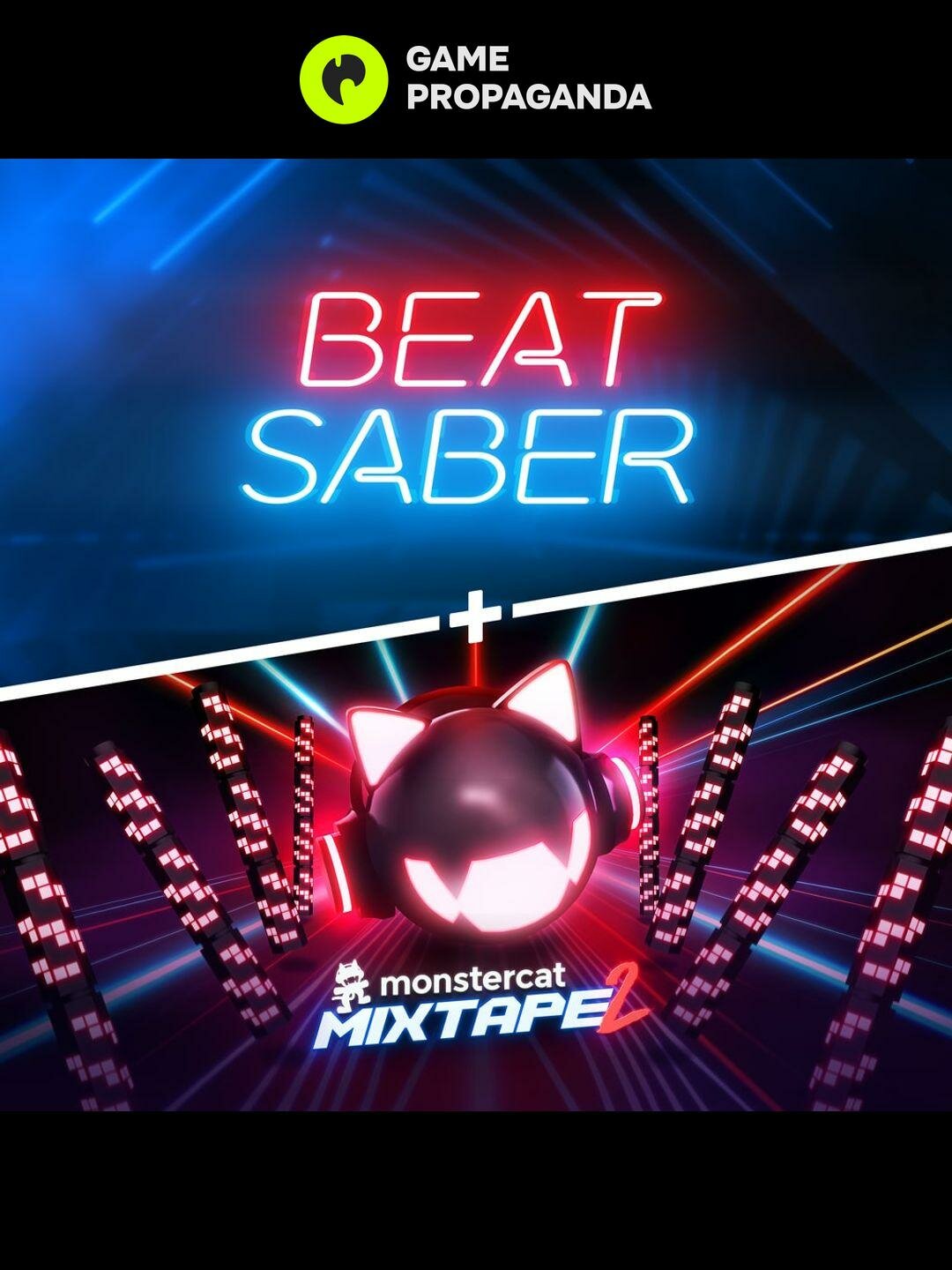 Игра Beat Saber + Monstercat Mixtape 2 PS4, PS5. Турция. Цифровая версия