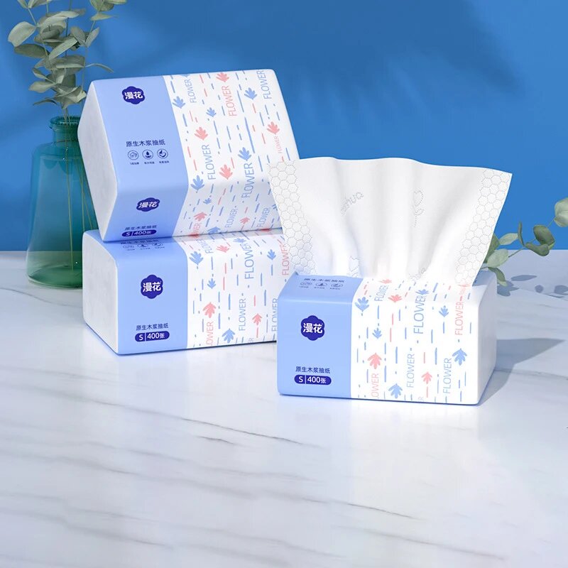 Туалетная бумага Diffuse Flower 400 листов