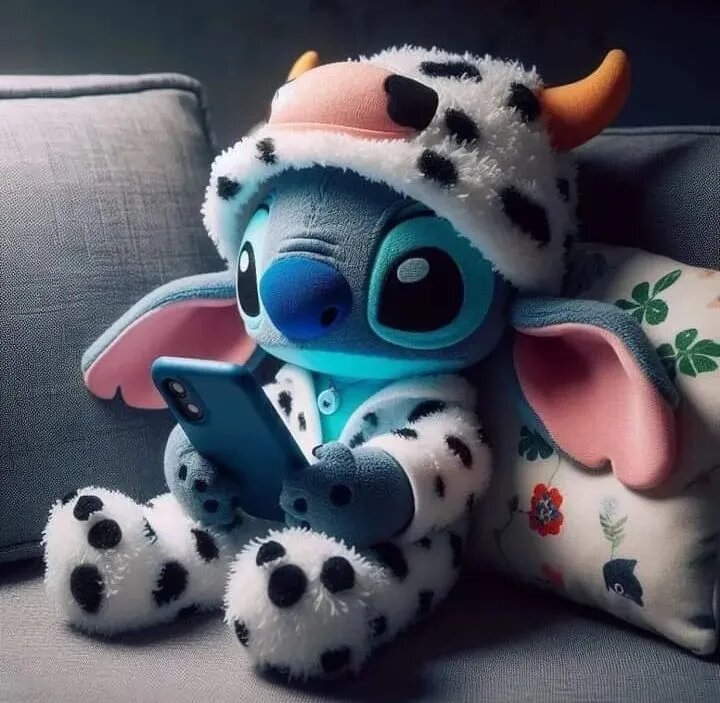 Алмазная Мозаика " Лило И Стич" 40X50 См Алмазная Вышивка / Картина Стразами Подарков / Украшения