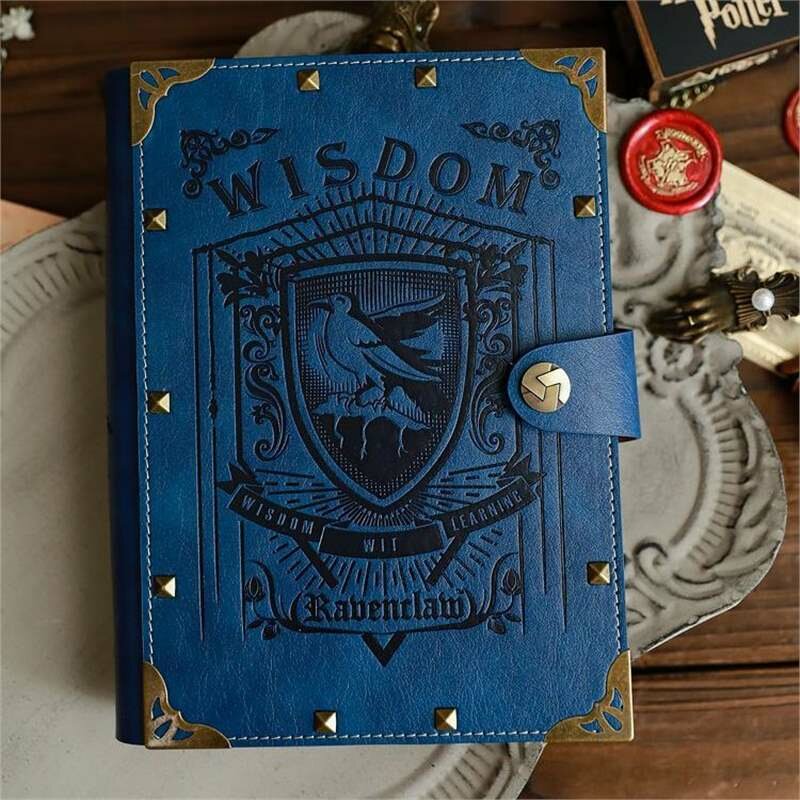 Дневник с листами на кольцах Гарри Поттера, блокнот Хогвартса, многофункциональный винтажный фотоальбом, памятная рукописная книга