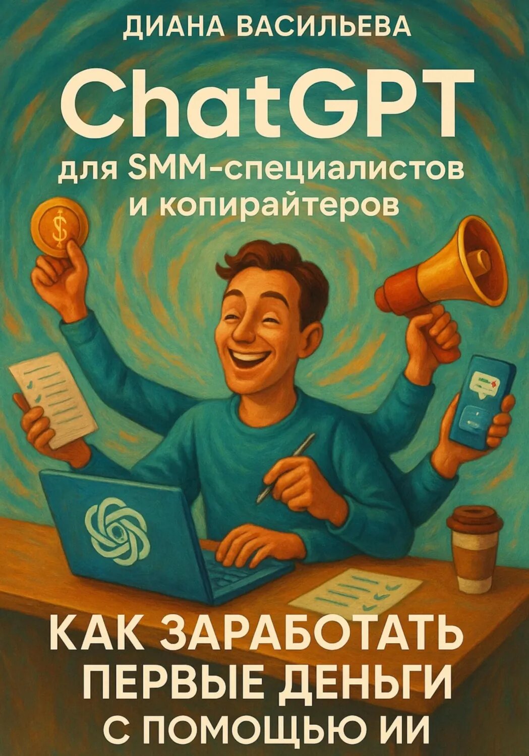 ChatGPT для SMM-специалистов и копирайтеров. Как заработать первые деньги с помощью ИИ [Цифровая книга]