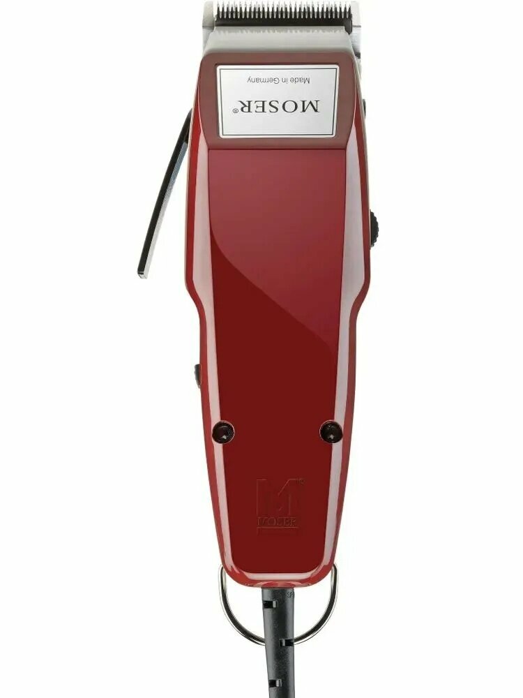Moser Электробритва 1400-0050, бордовый, светло-серый