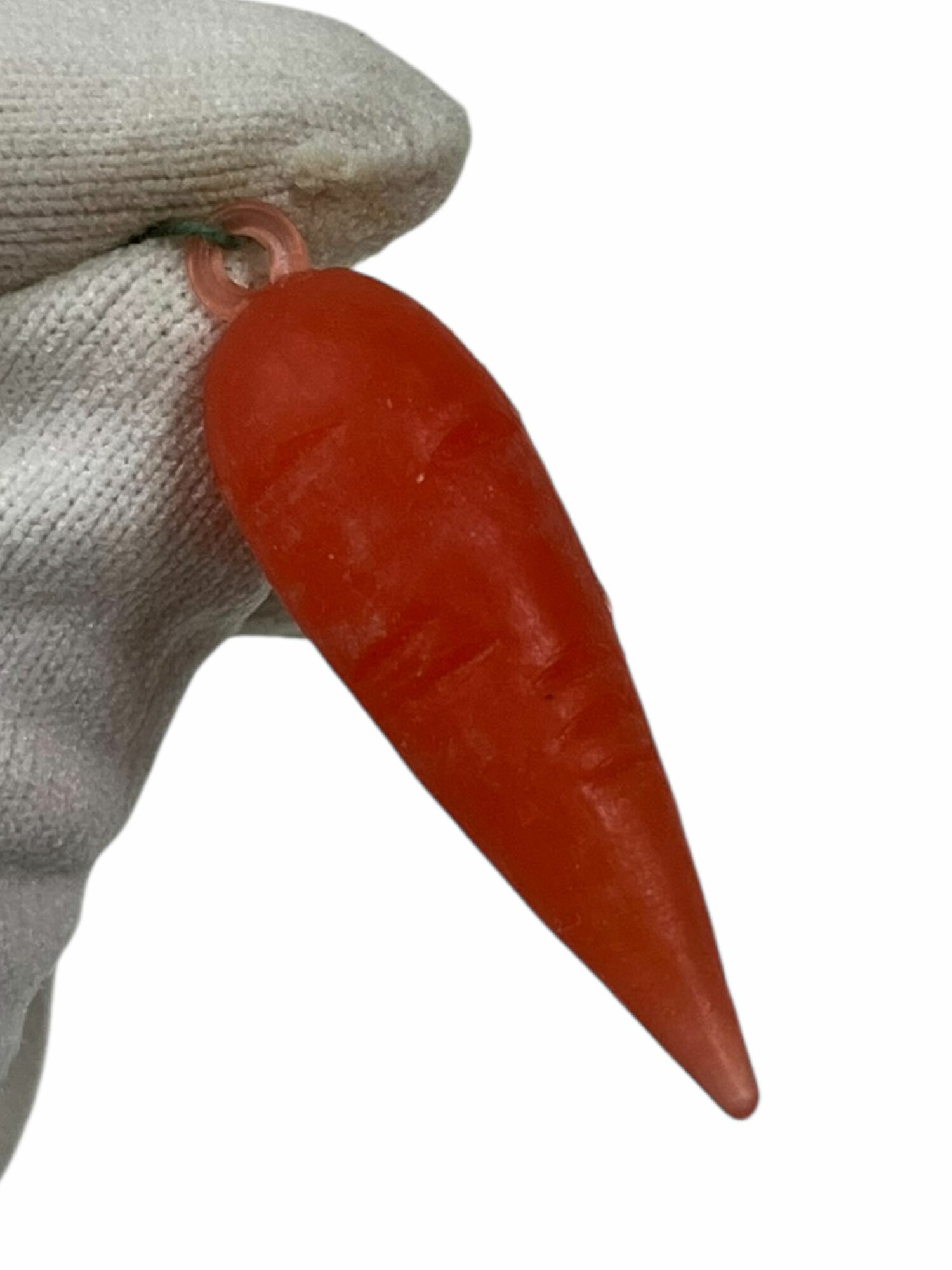 Советская елочная игрушка малютка морковка, сделано в СССР