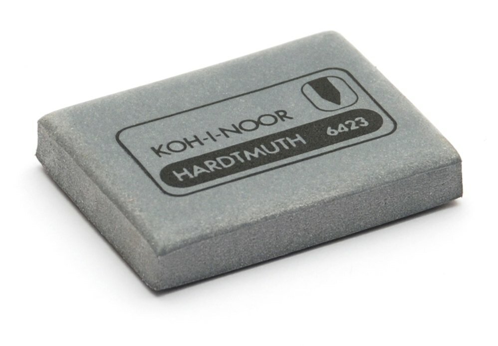 Ластик-клячка для ч/гр. каранд. и угля, серый, Чехия, KOH-I-NOOR