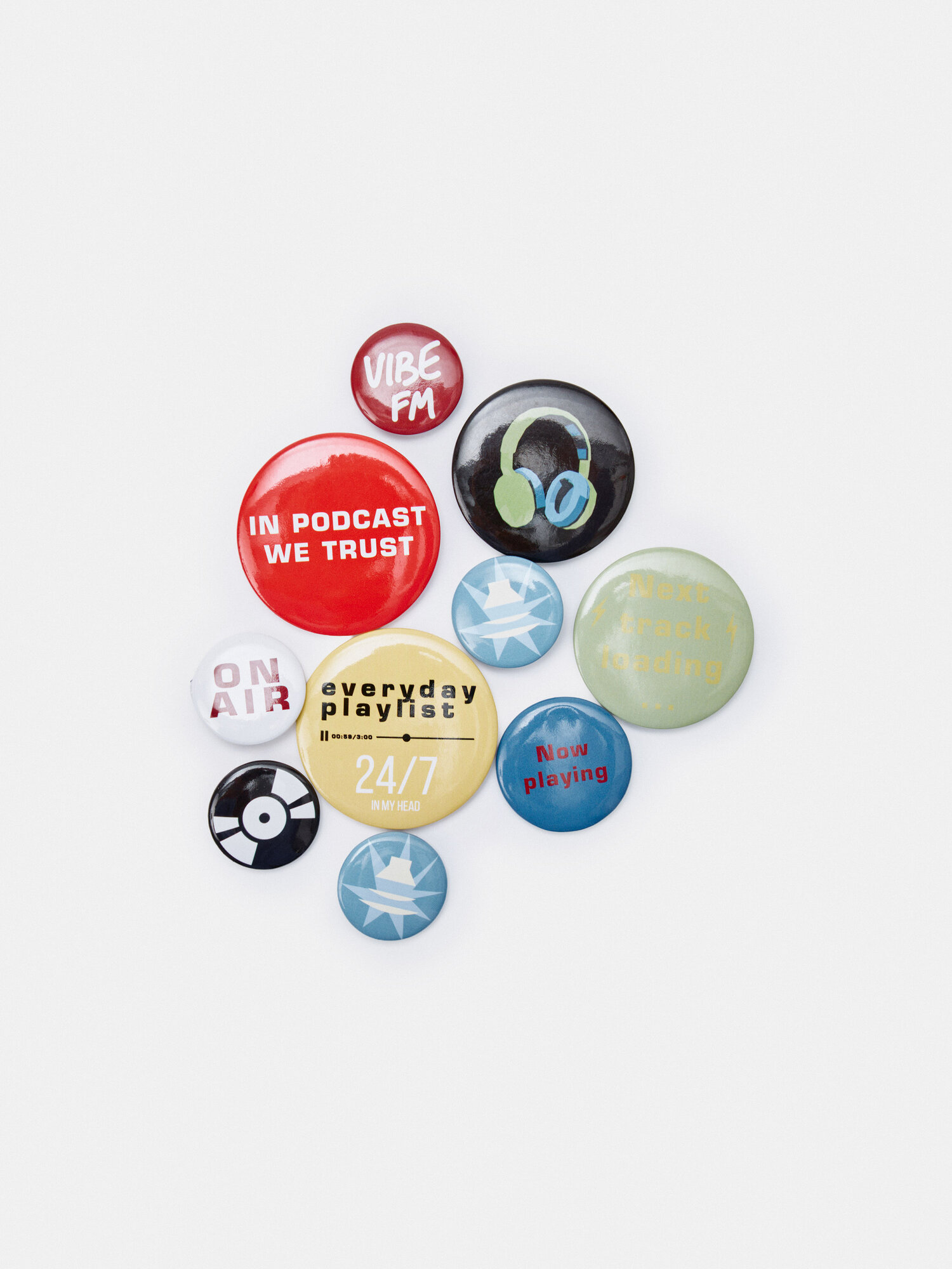 Набор значков Sela