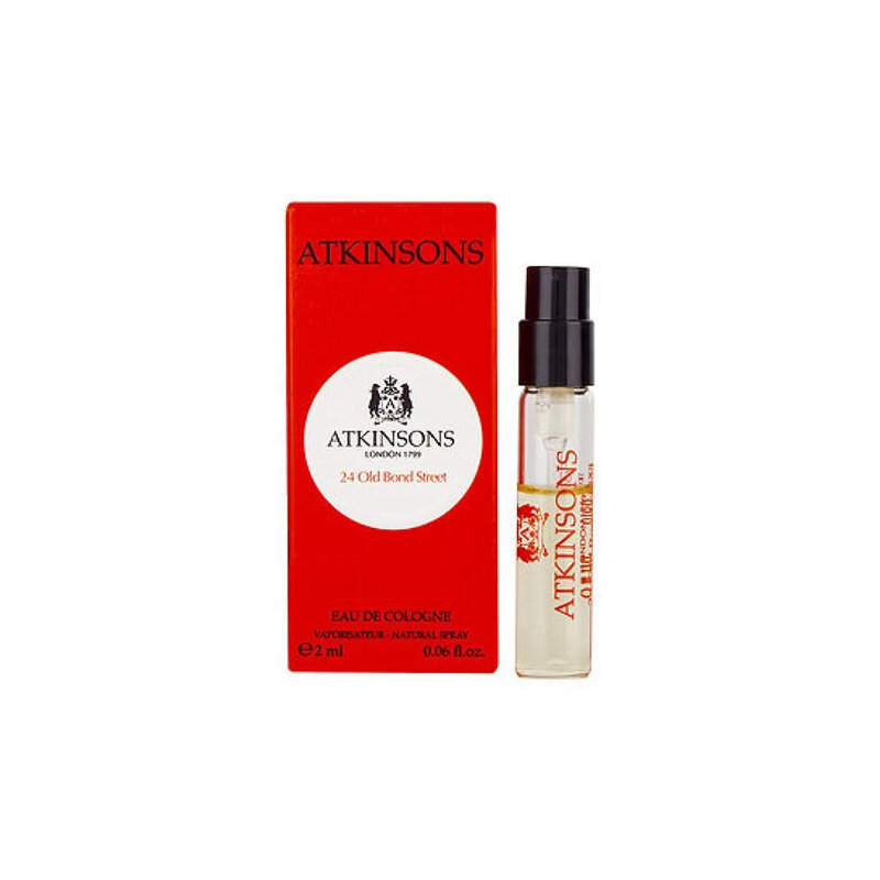 Одеколон Atkinsons 24 Old Bond Street миниатюра 2 мл / Пробник духов Аткинсон 24 Олд Бонд Стрит