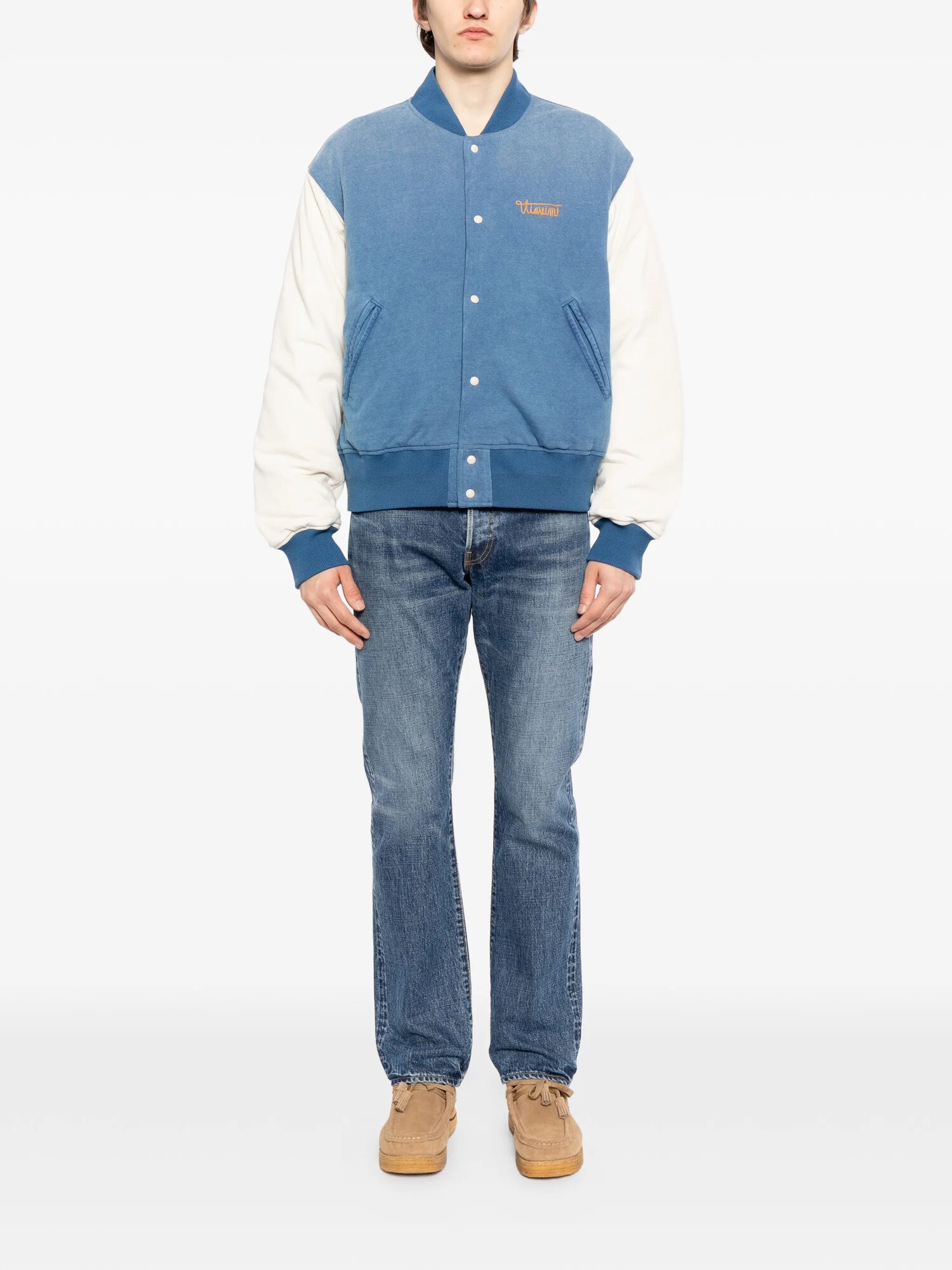 Куртка Visvim Varsity Era, размер 3, синий — фото 1