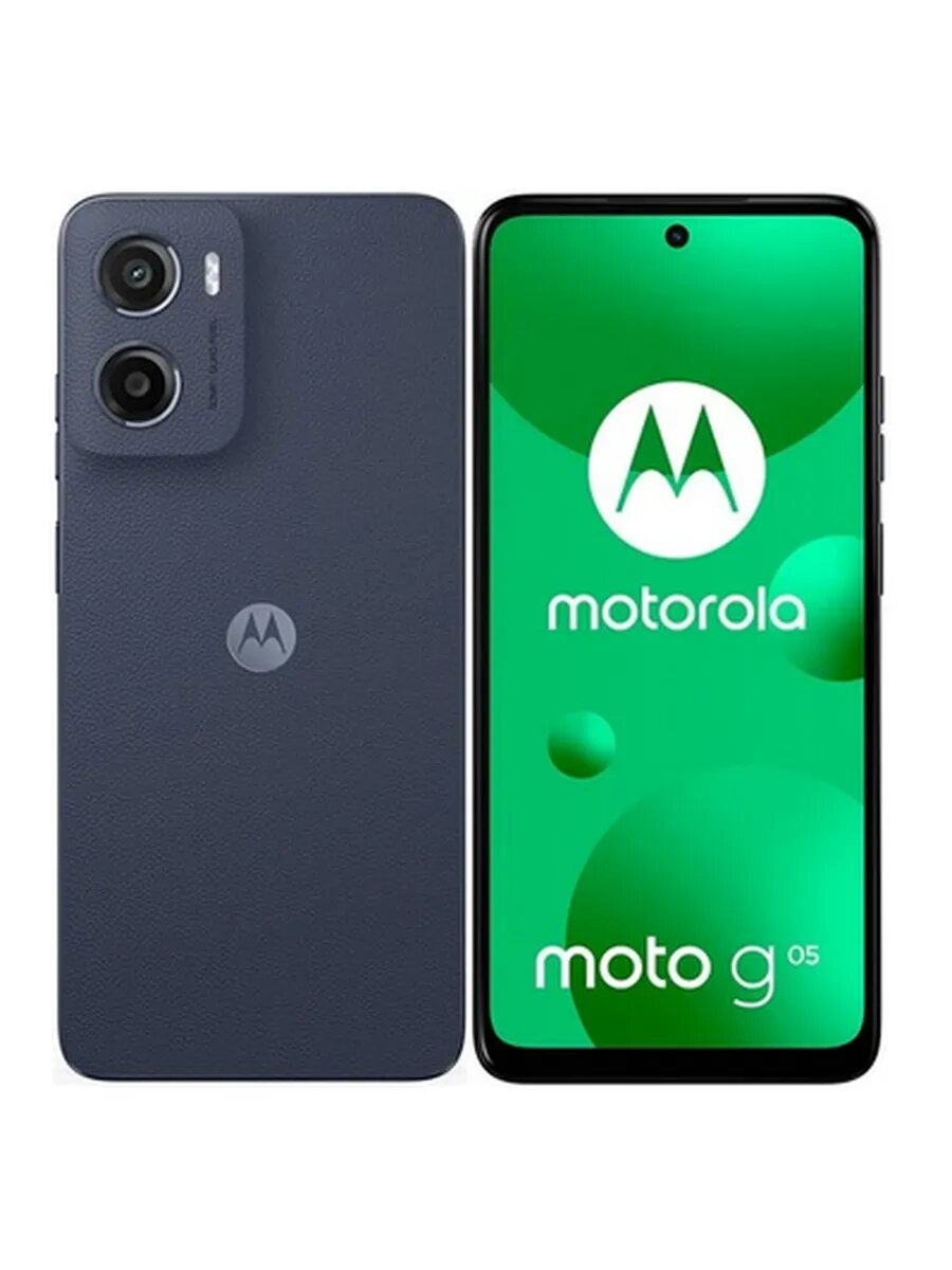 6.67" Смартфон Moto G05 XT2421‑1 LTE 4+128 ГБ синий РСТ