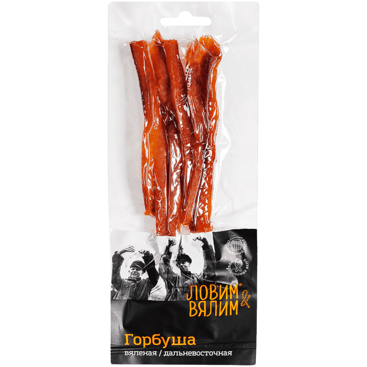 Горбуша Ловим&Вялим вяленая дальневосточная соломка 40 г