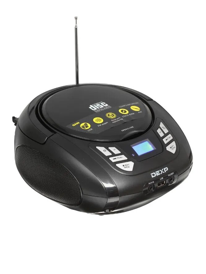 Магнитола с проигрывателем CD/MP3/USB и FM Q330