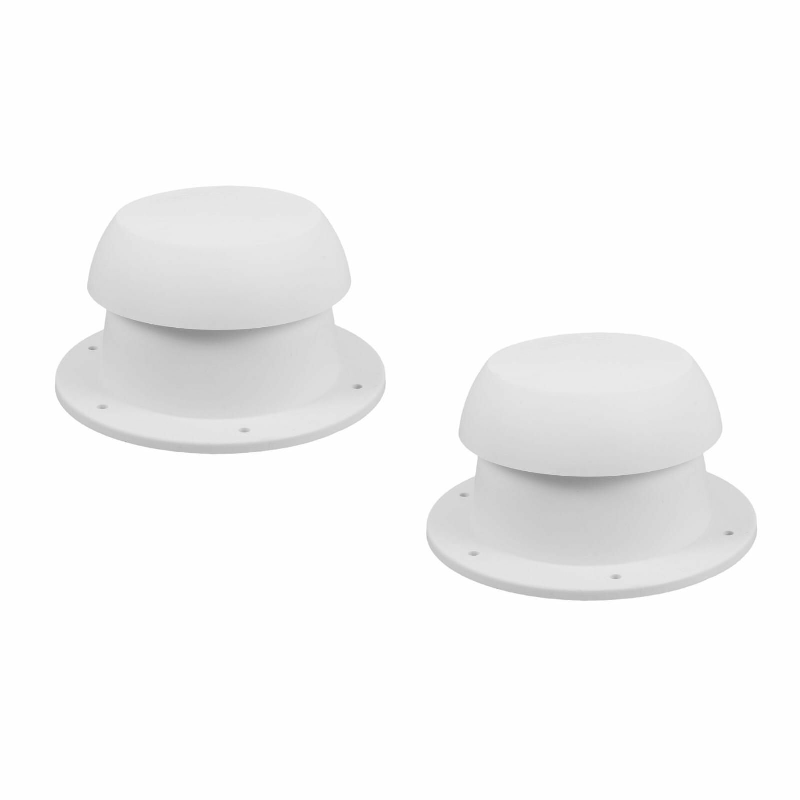 Пластиковая вентиляционная крышка с грибовидной формой белого цвета для вентиляции авто, 2 шт