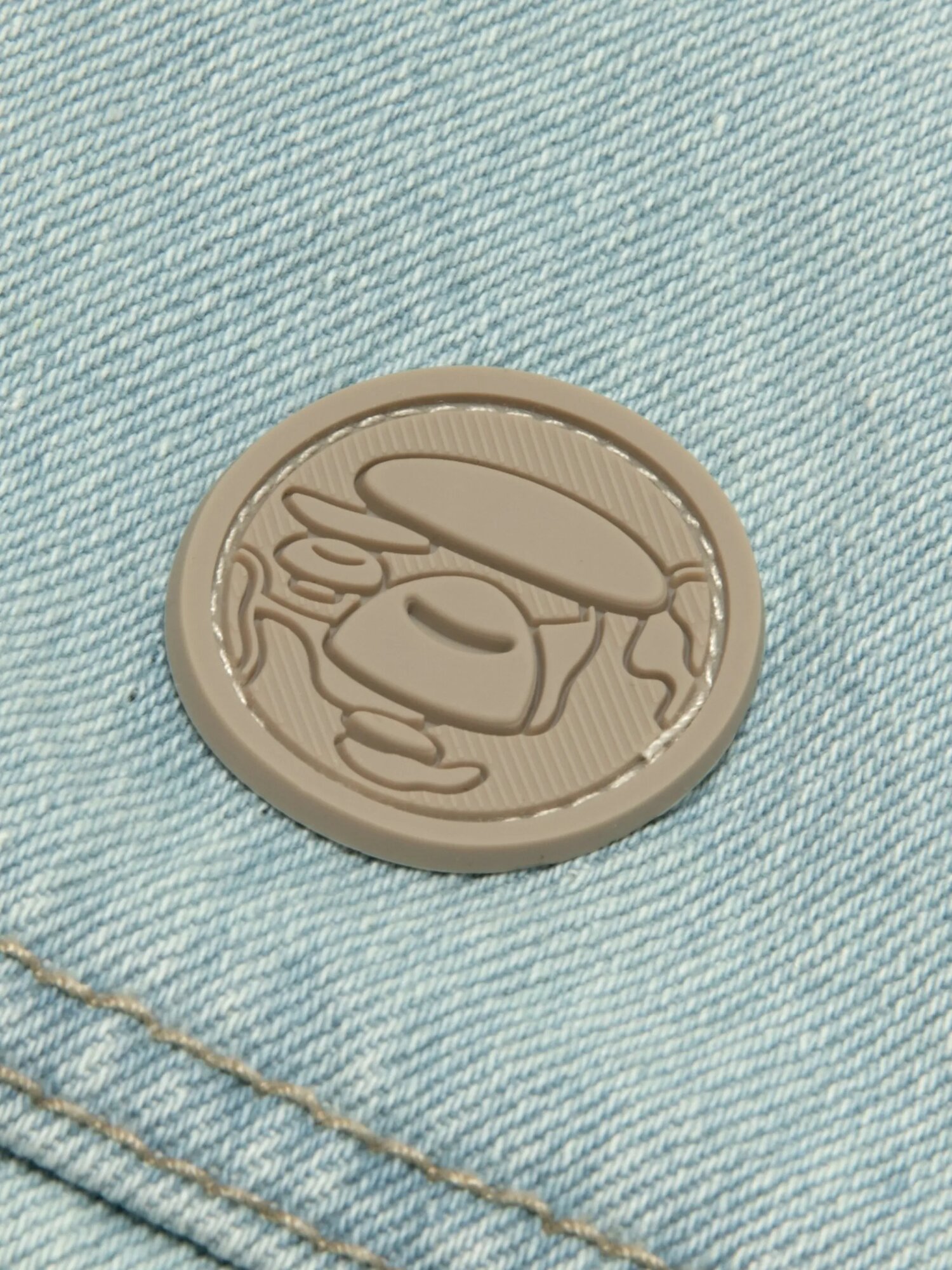 Куртка джинсовая AAPE BY A BATHING APE, размер M, синий — фото 1