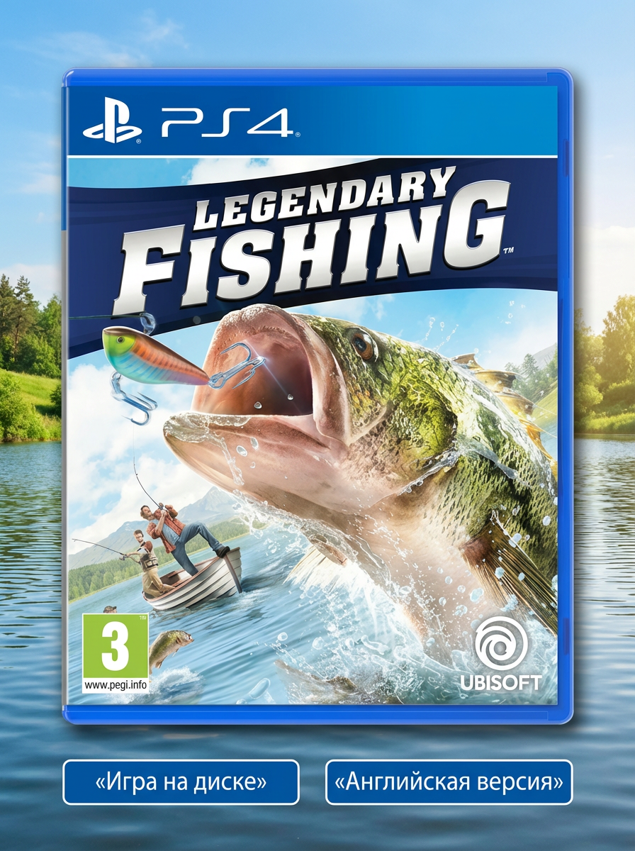 Игра Legendary Fishing (PlayStation 4, Английская версия)