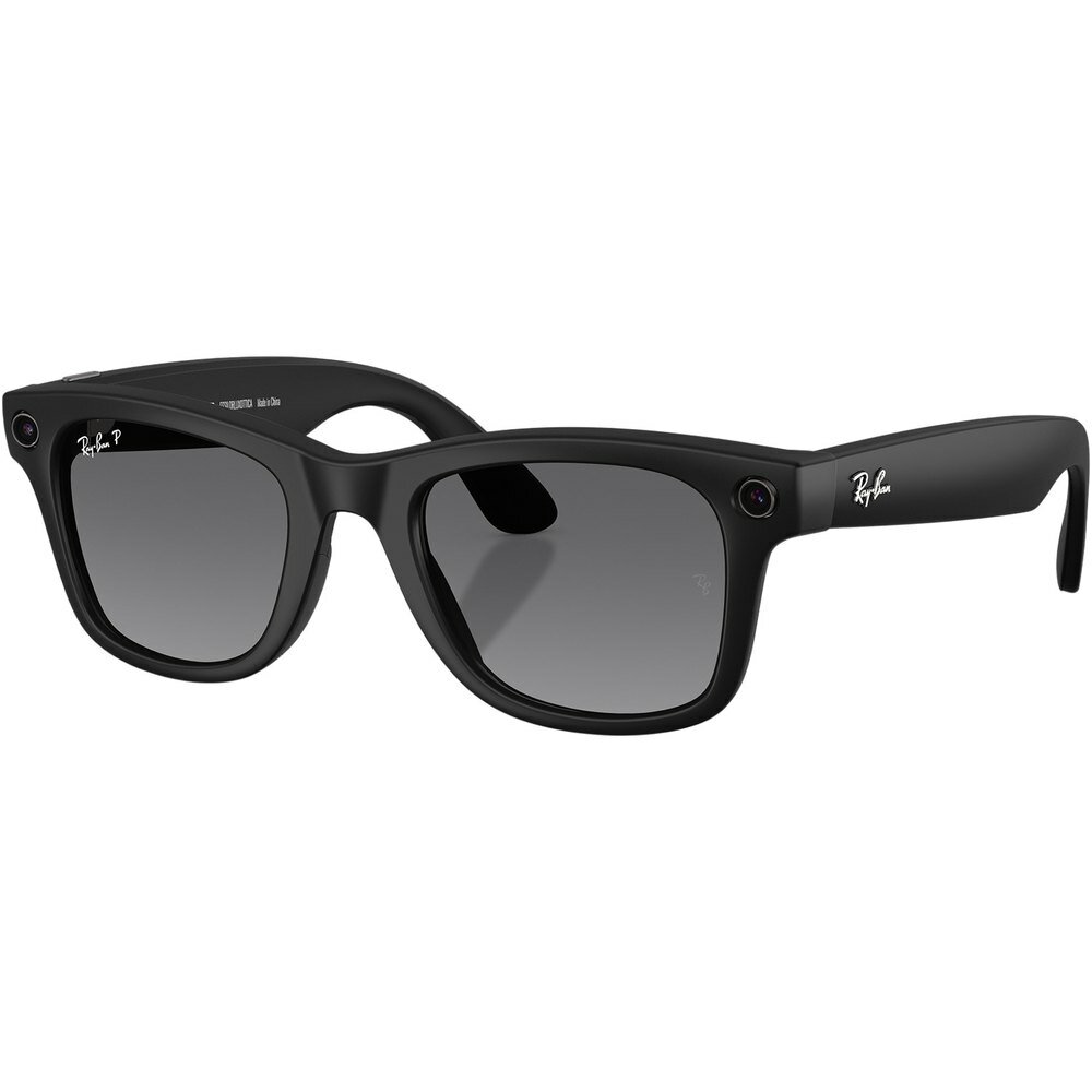 Умные очки Ray Ban Wayfarer Gen2 Matte Black/Polar Gradient Graphite Large