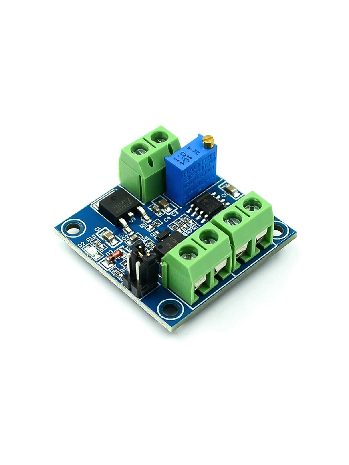 Модуль преобразования ШИМ в напряжение преобразует 0%-100% в напряжение 0-10 В