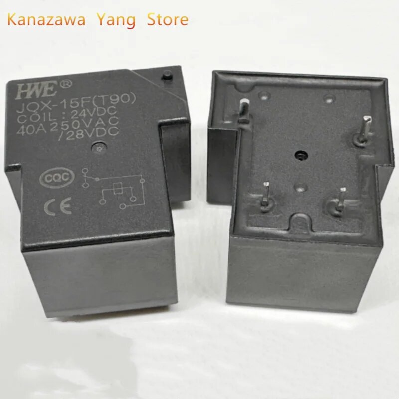 5 шт. реле JQX-15F(T90) 12/24/48 В 40 А JQX-15F(T90) 24VDC