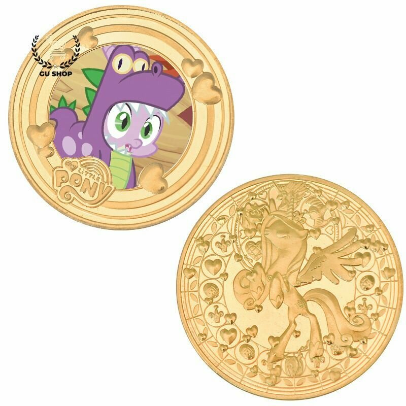 Новейшая серия анимационных монет Moon Universe 2026 года, недельные значки, детские подарочные коллекционные монеты