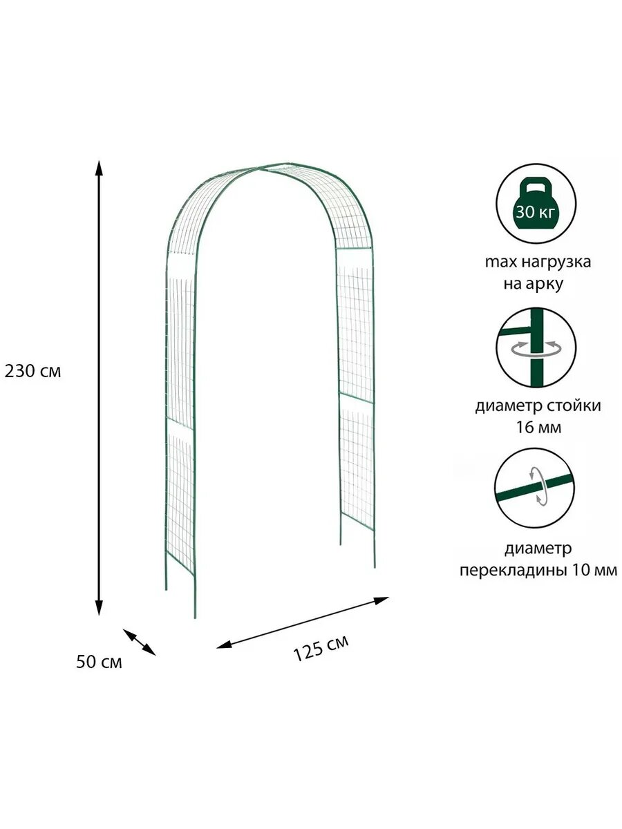 Арка садовая для вьющихся растений