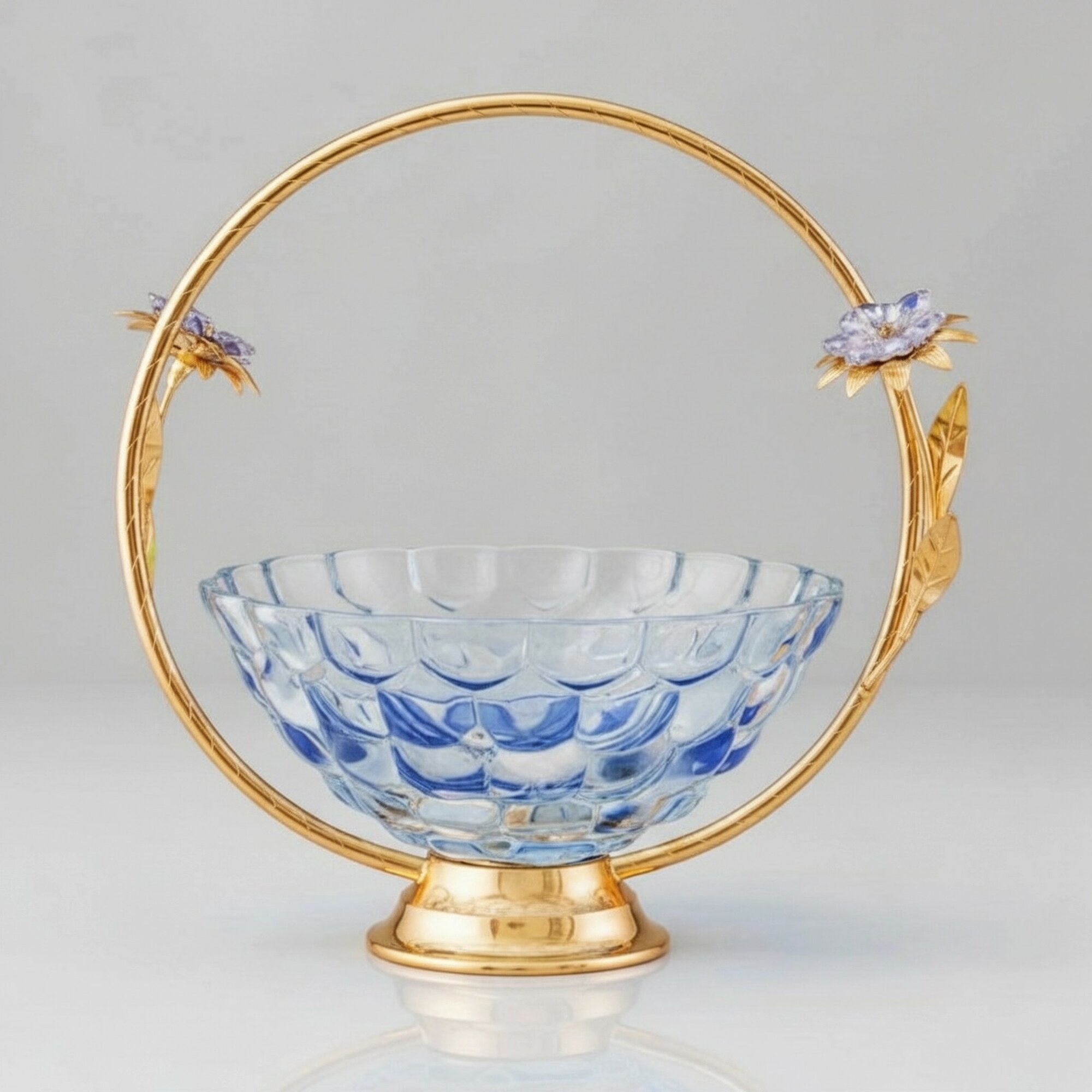 Конфетница AR-3866 Crystal Temptations США Металл, кристалл