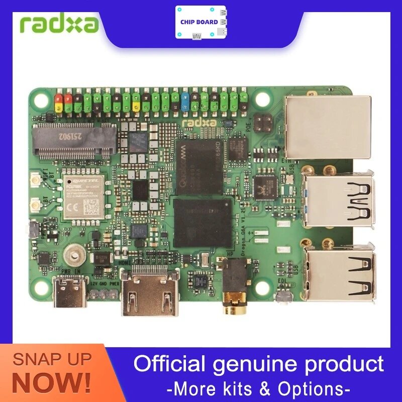 Radxa Dragon Q6A Edge AI платформа