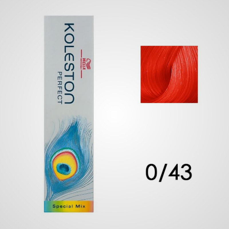 0/43 Стойкая крем краска Koleston 60мл WELLA Koleston perfect 0/43 Краска 60мл