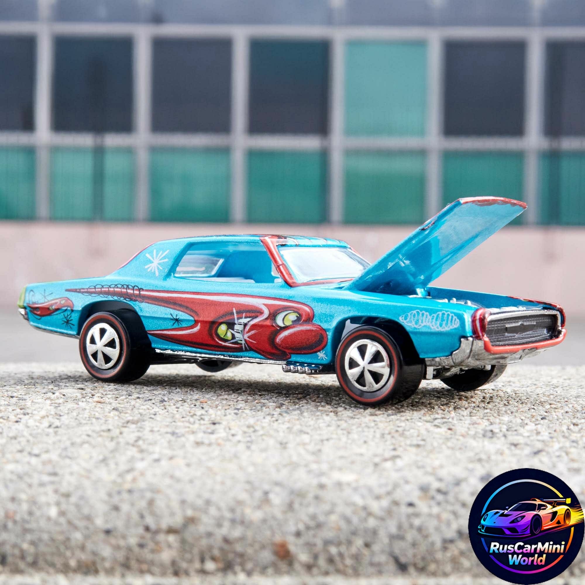 Машинка Mattel Creations x Kenny Scharf Custom T-Bird