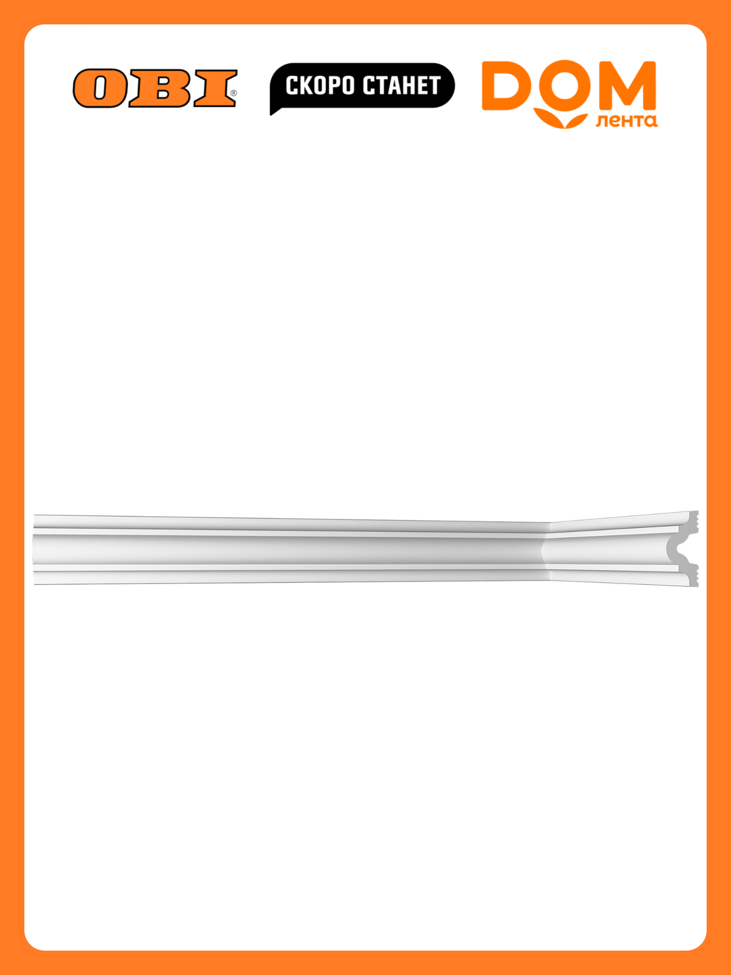 Молдинг настенный FORMAT 18001D 40х18 см