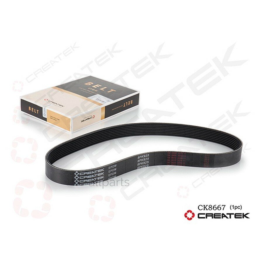 CREATEK CK8667 Ремень приводной 8PK925