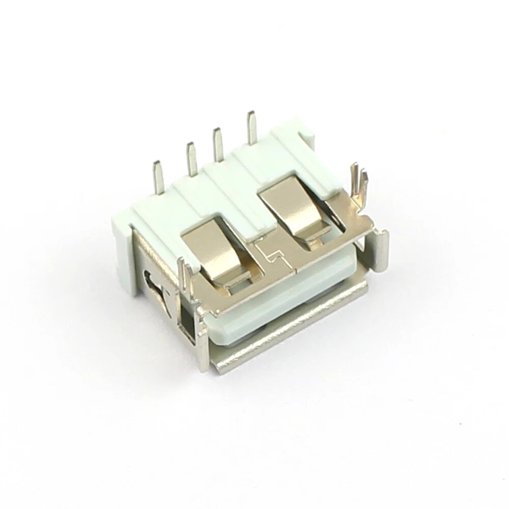 Разъем USB 2.0 Type A DIP, 4P, Цвет: DIP Type